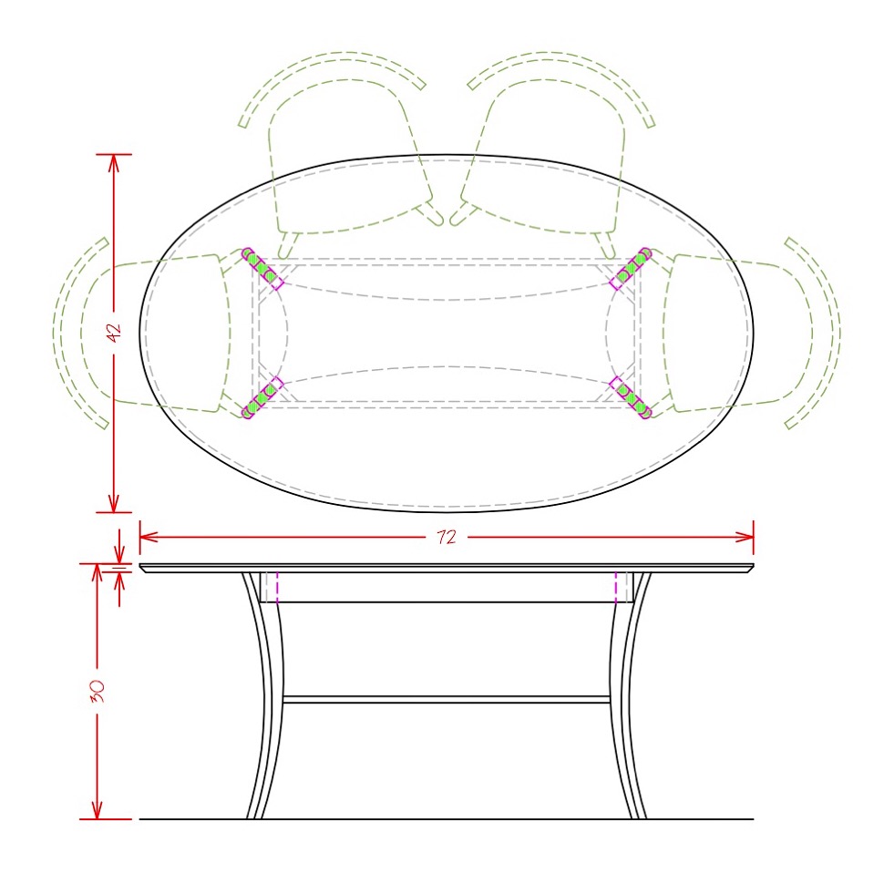 Dining Table Design! – Joe Ruggiero at Home