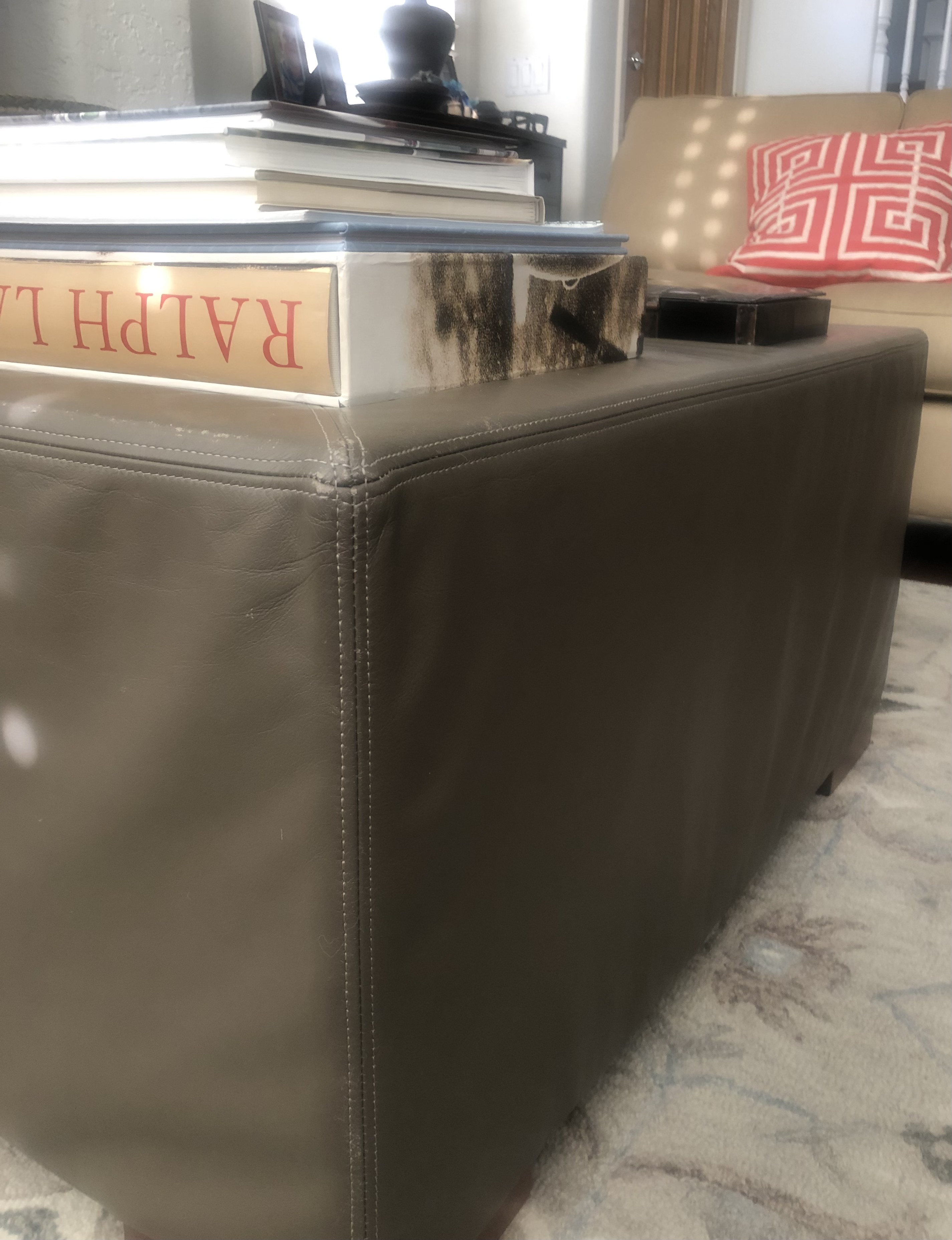 Our “Gable” Ottoman! – Joe Ruggiero at Home